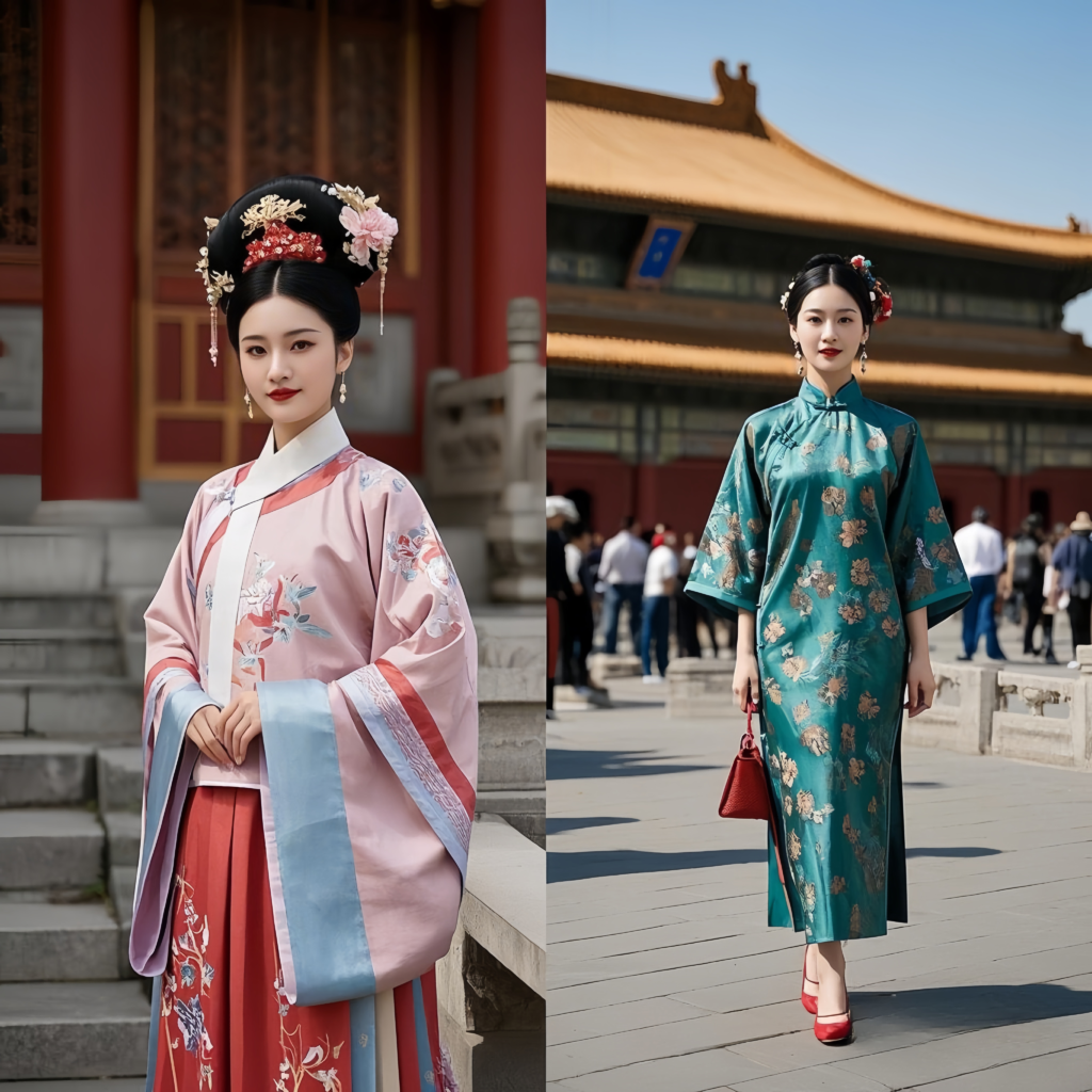 4 Differences Between Hanfu and Qipao:What Sets Them Apart?