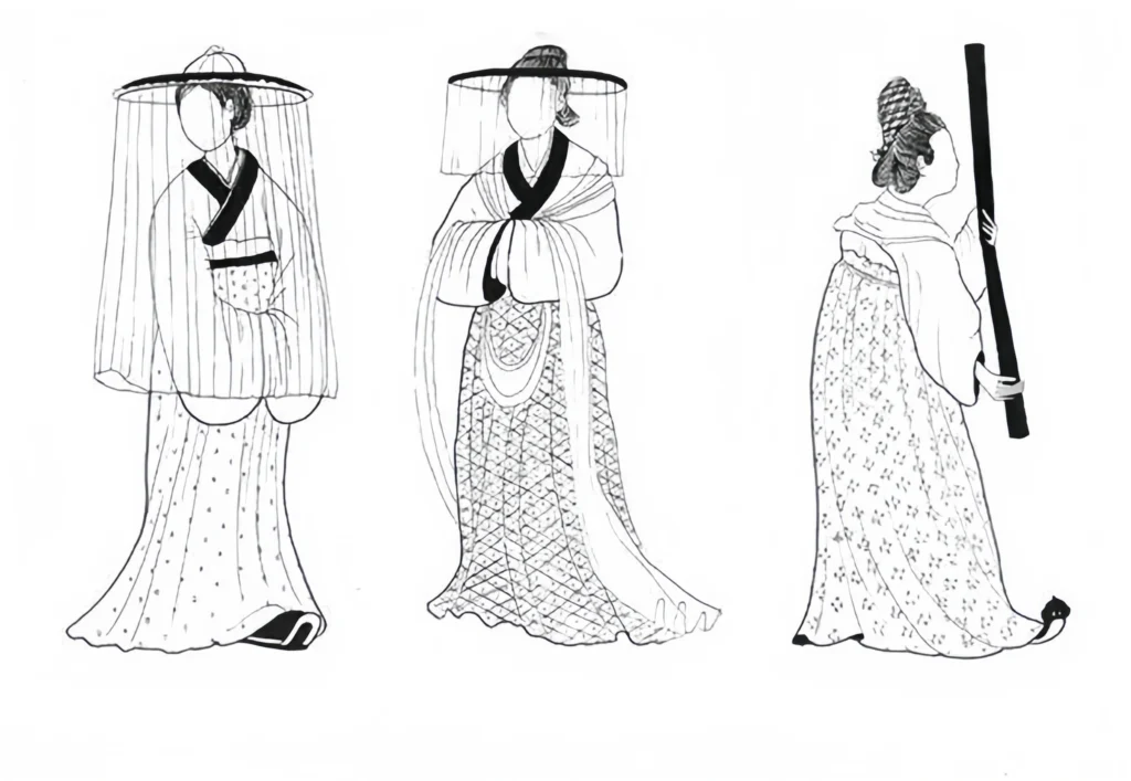 Stunning Weimao: The Enchanting Veiled Hat of Hanfu Fashion