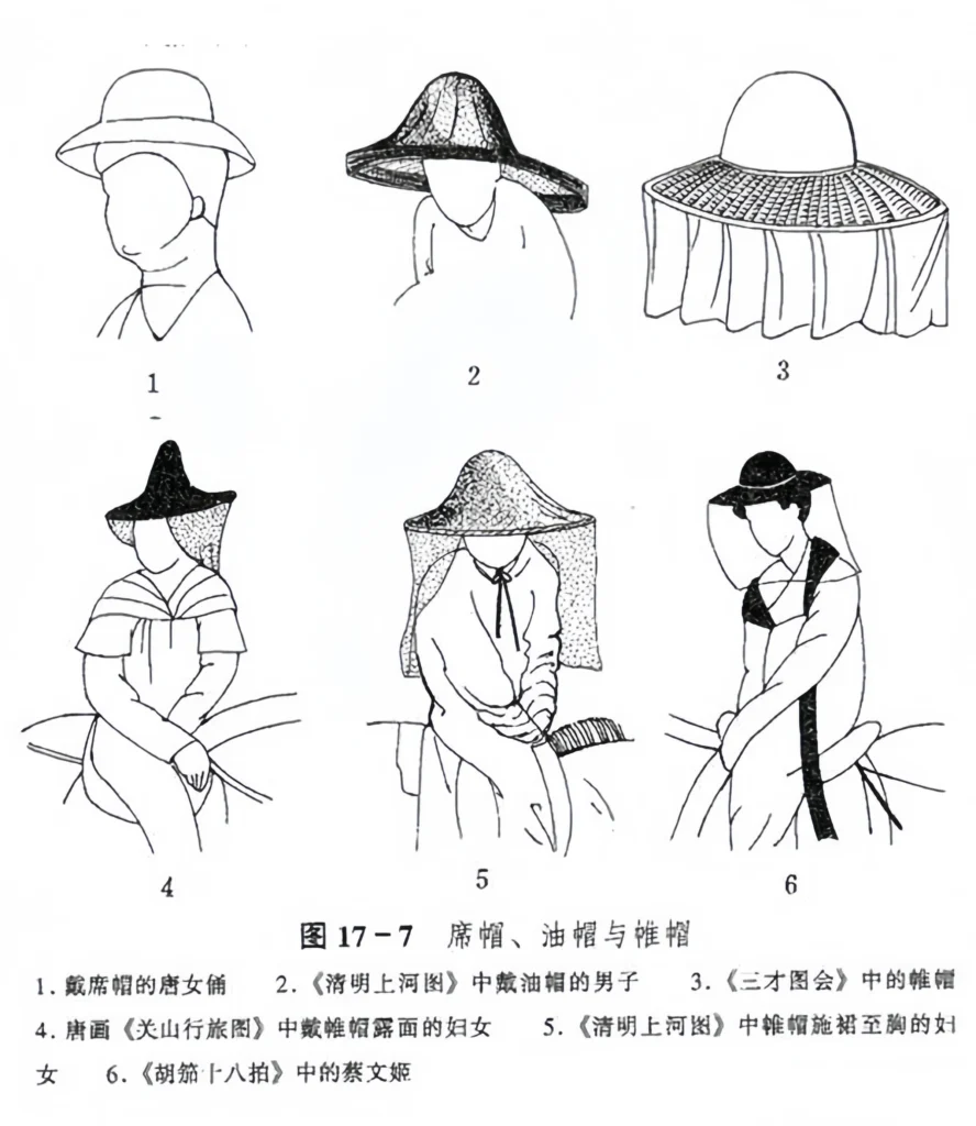 Stunning Weimao: The Enchanting Veiled Hat of Hanfu Fashion