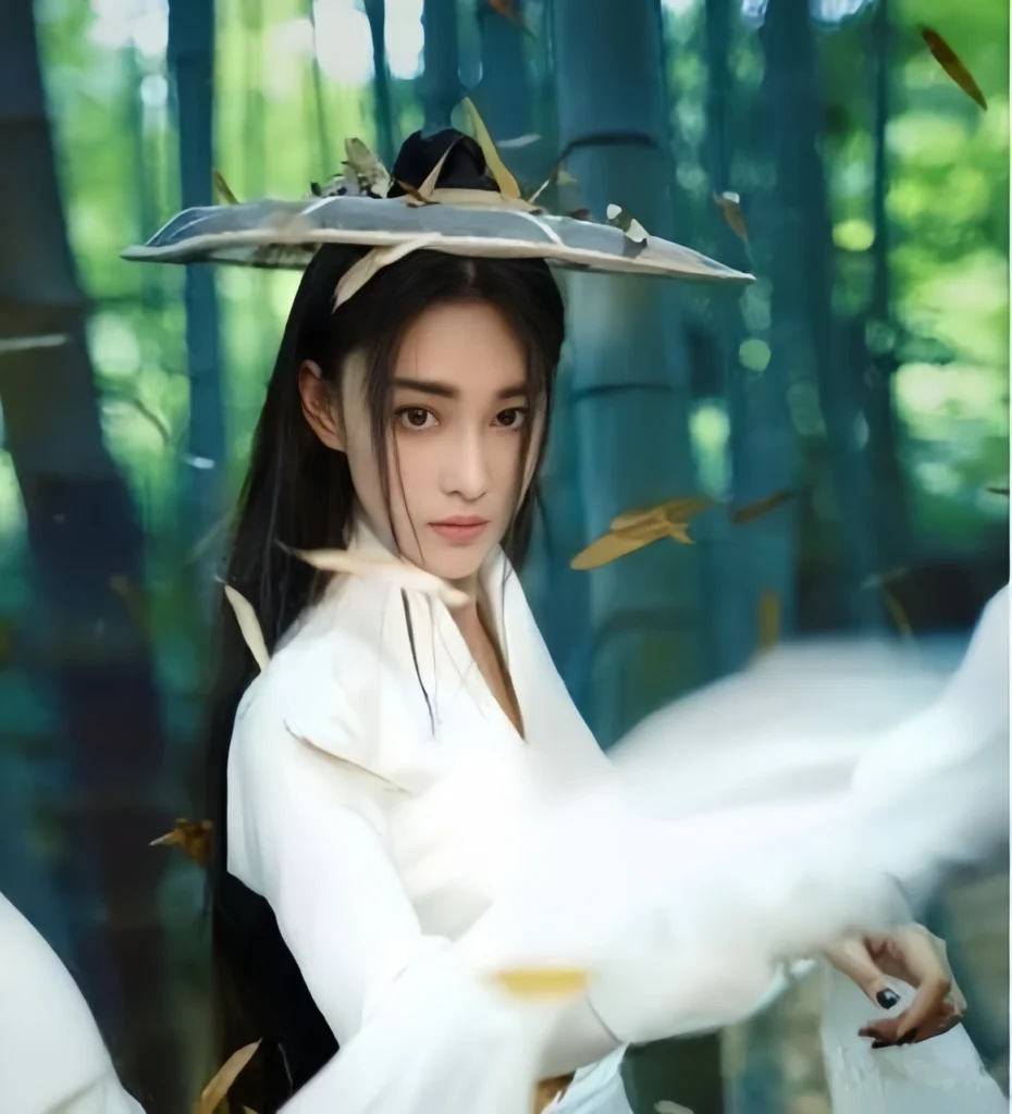 Stunning Weimao: The Enchanting Veiled Hat of Hanfu Fashion