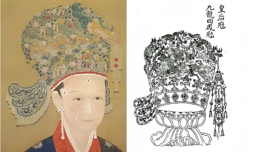 Ming Empress Ritual Robes: Phoenix Crown & Queen Dress
